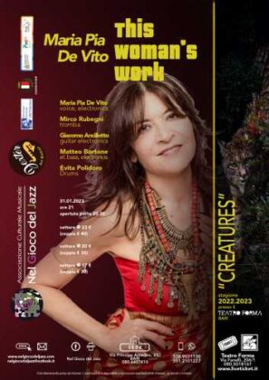 Maria Pia De Vito presenta "This Woman’s Work" a Bari