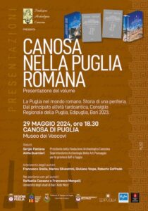 Canosa, domani la presentazione del volume "La Puglia nel mondo romano"